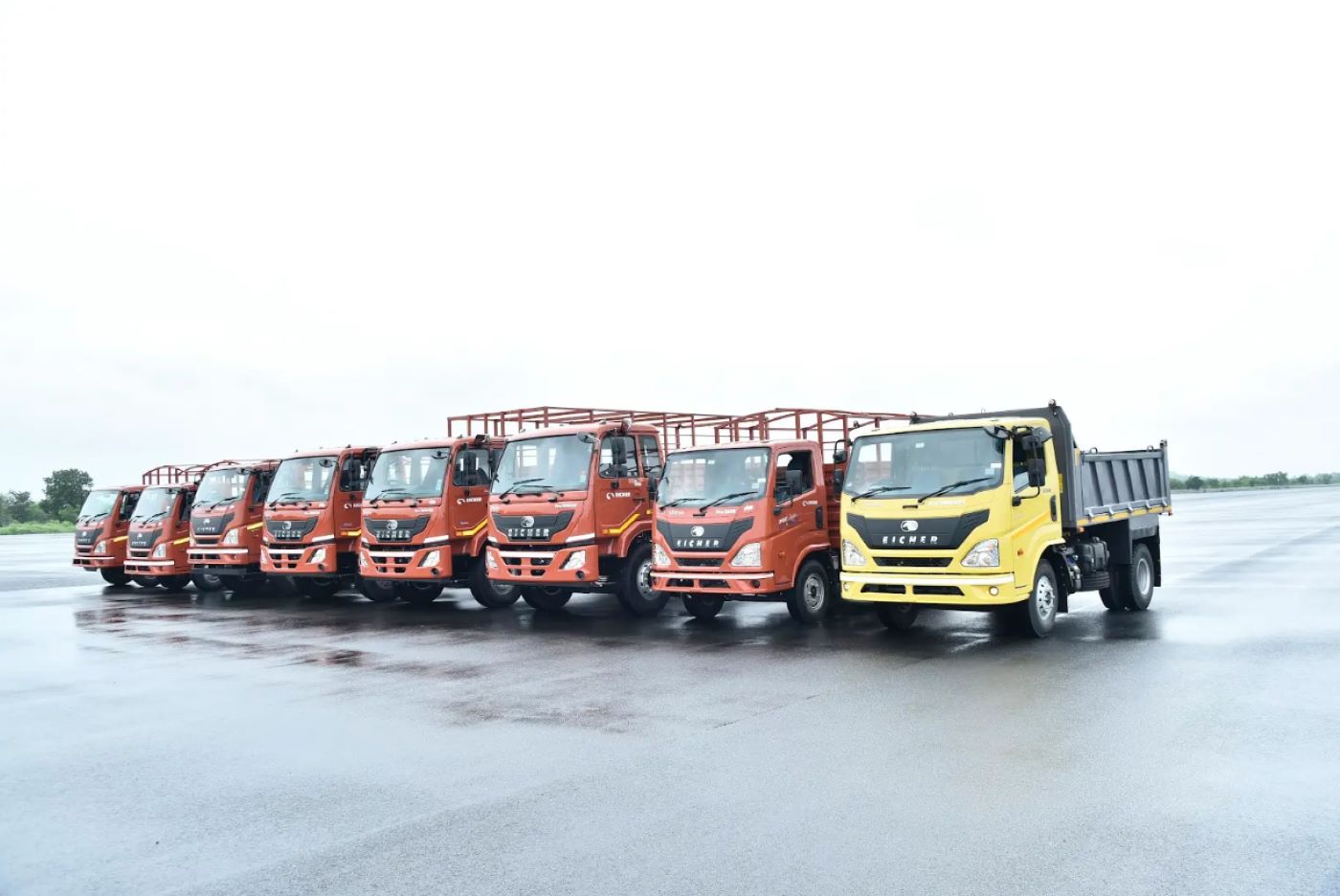 Eicher unveils new range of trucks